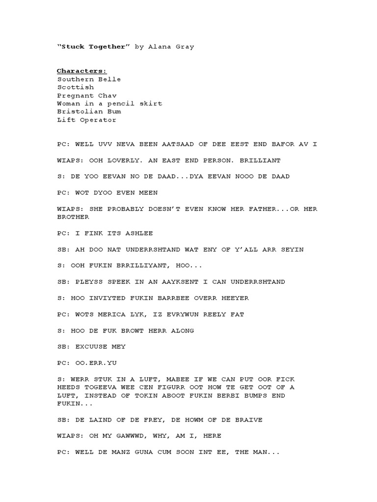 Stuck Together | PDF