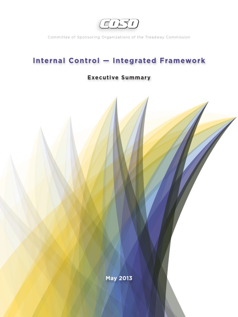 Coso 2013 Internal Control Integrated Framework Executive Summary | PDF ...