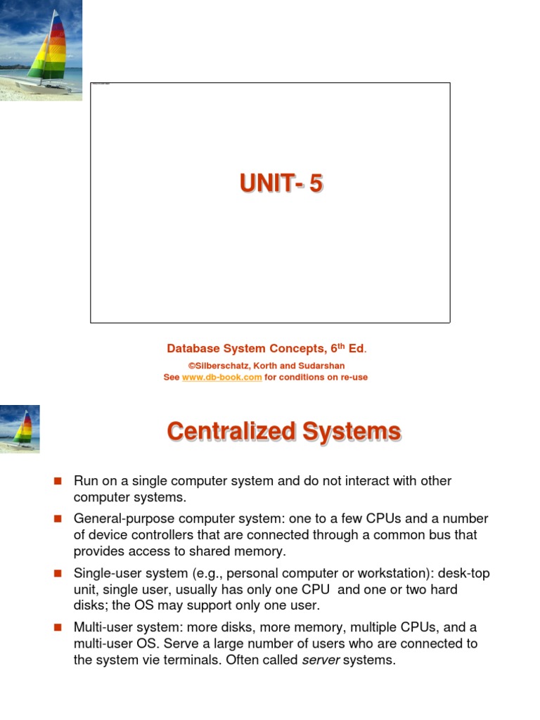 Unit-5: Database System Concepts, 6 Ed | PDF | Xml | Xml Schema