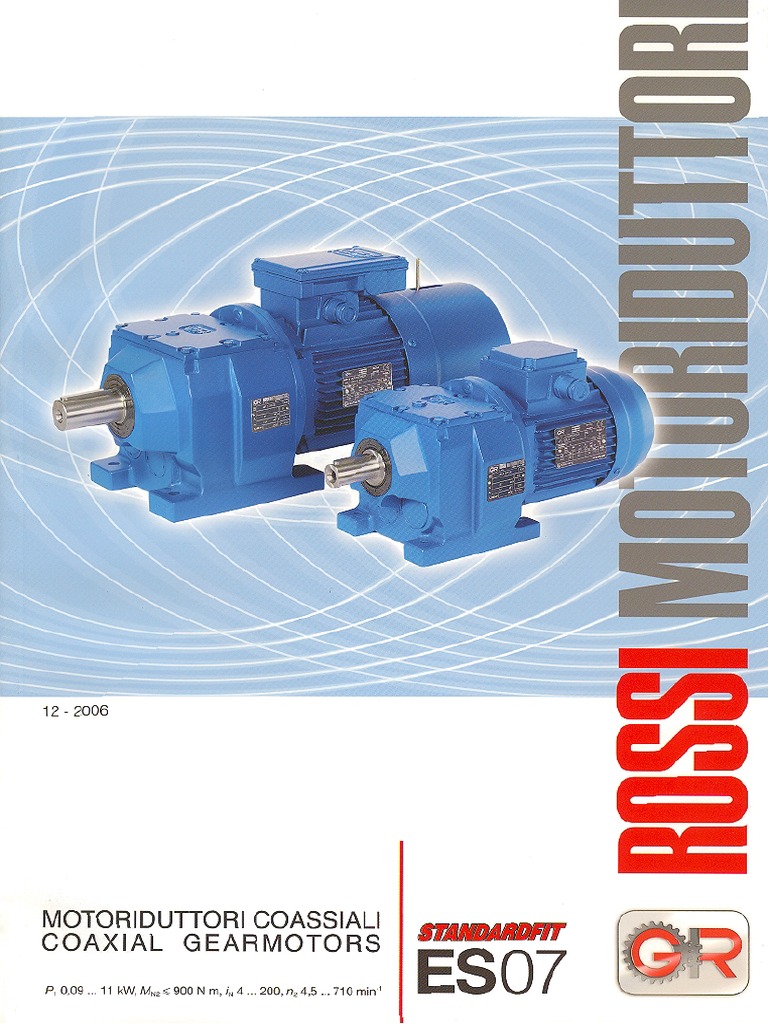 Catalogo Completo Reductores Rossi