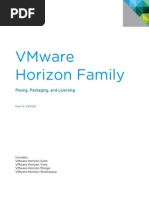 VMware Horizon Pricing and Licensing Guide | PDF | Desktop ...