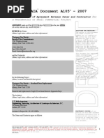 AIA Document B101-2017 (Sample) PDF | PDF | Construction Bidding ...