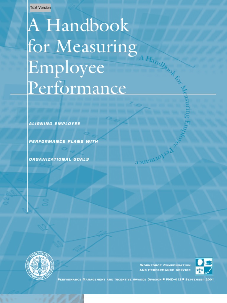 A Handbook For Measuring Employee Performance | PDF | Beekeeper ...