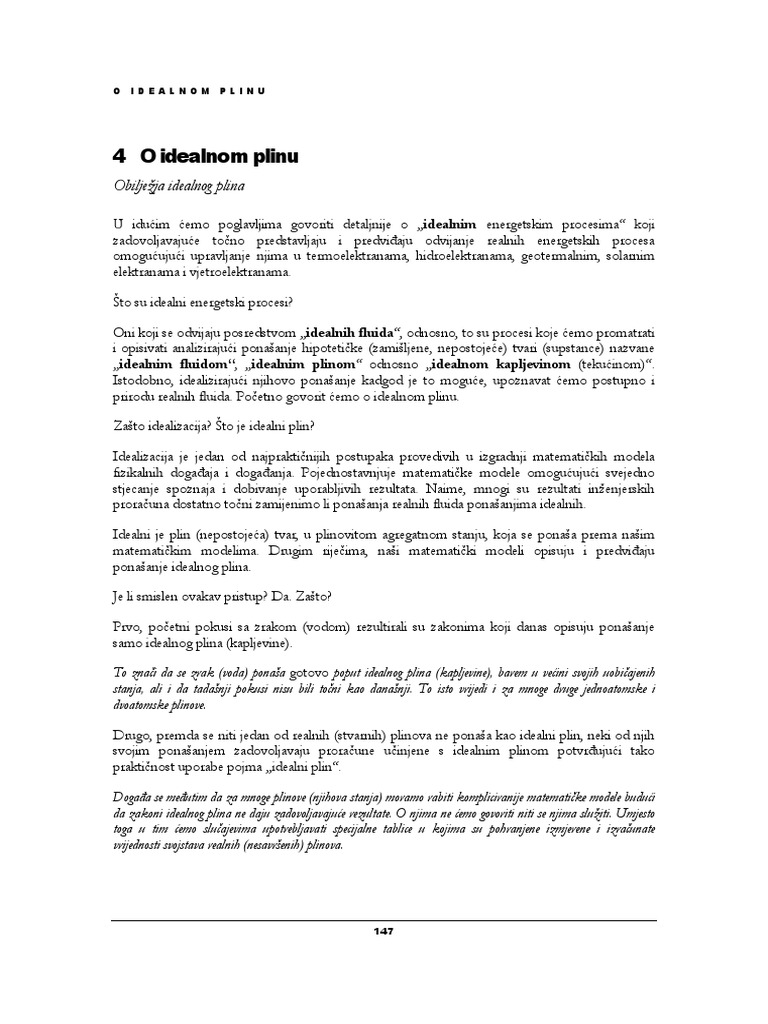 04 - Idealni Plin | PDF