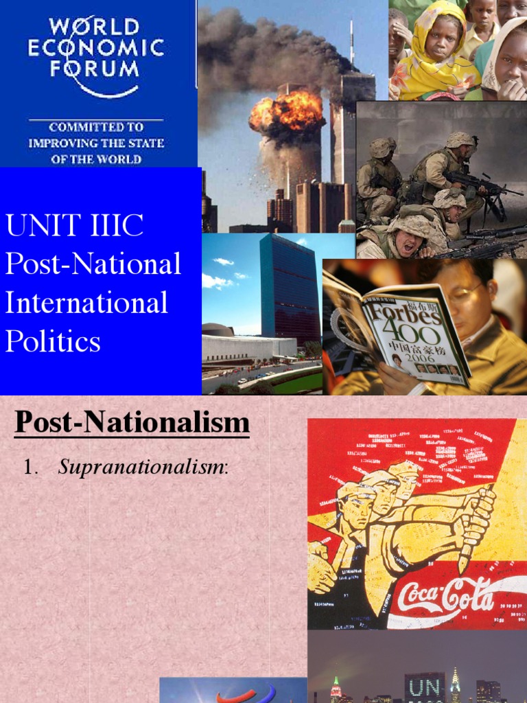 IR Lecture IIIC Post-Nationalism | PDF