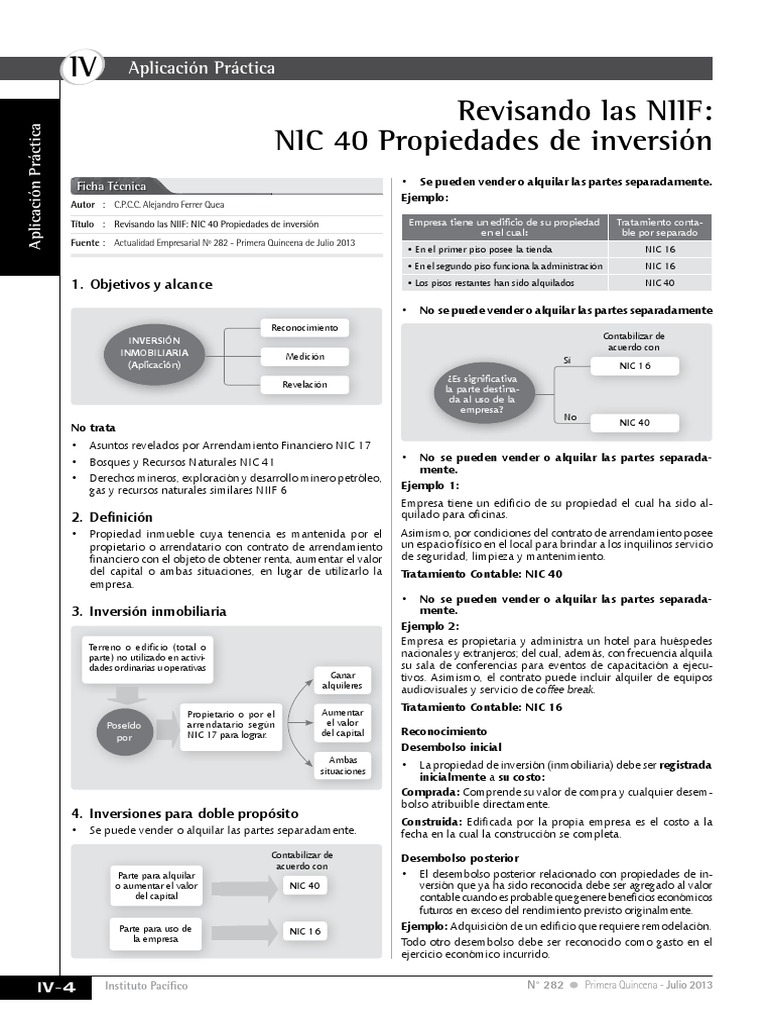 Nic 40 PDF | PDF | normas internacionales de INFORMACION FINANCIERA ...