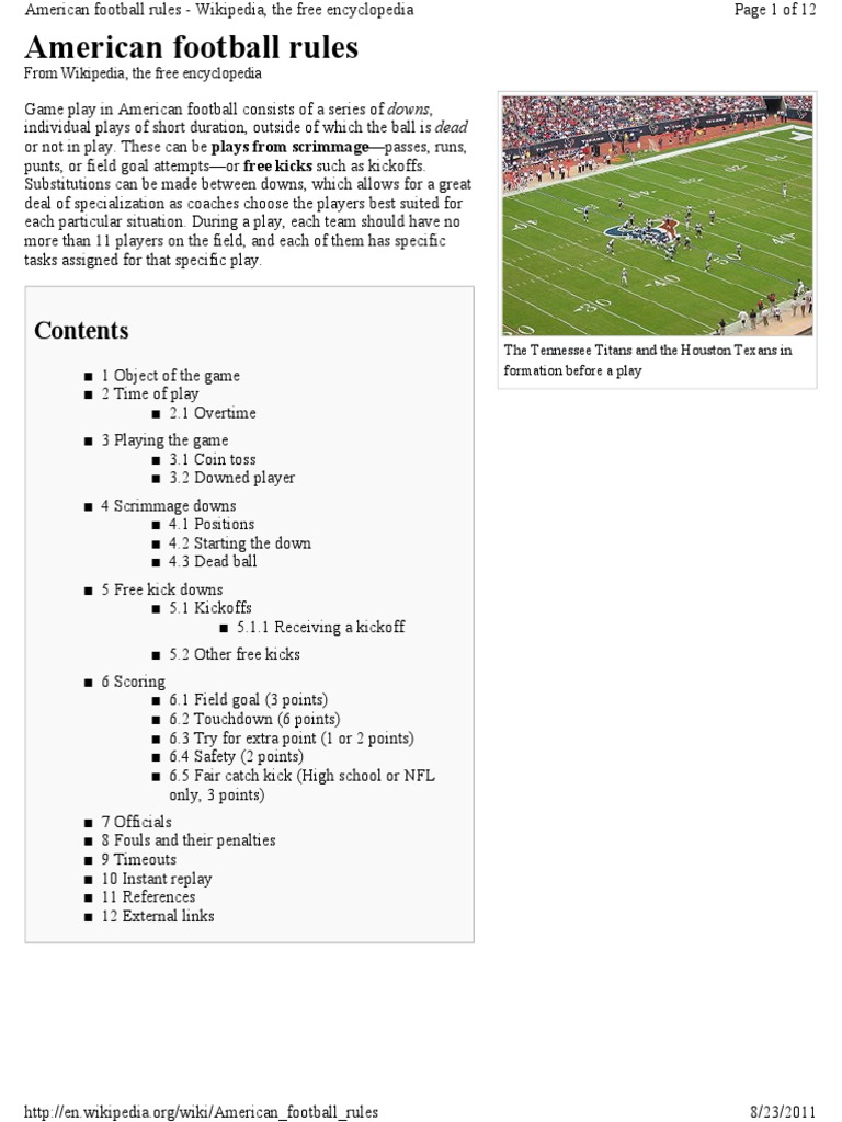 American Football | PDF