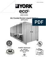 Trane Chiller Data Sheet RTHD | PDF | Temperature | Engineering ...