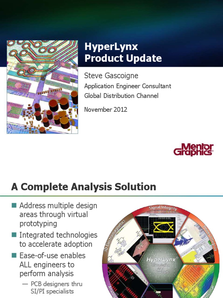 5 - HyperLynx E1 | Download Free PDF | Simulation | Printed Circuit Board