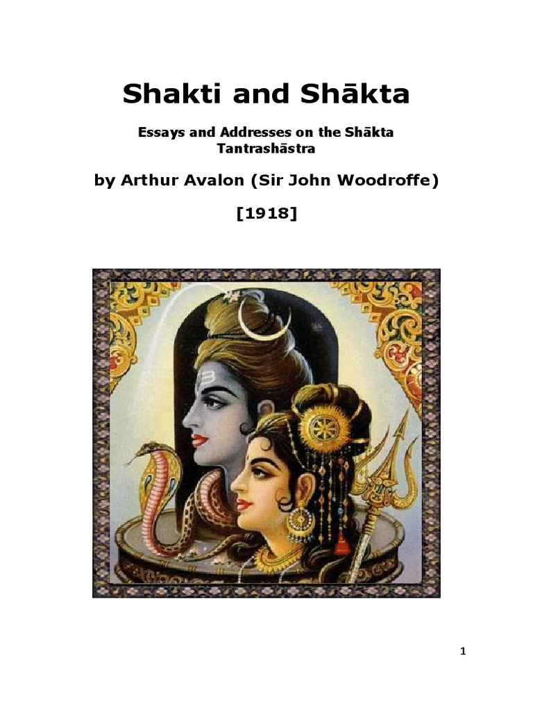 Shakti and Shakta | PDF | Brahman | Tantra