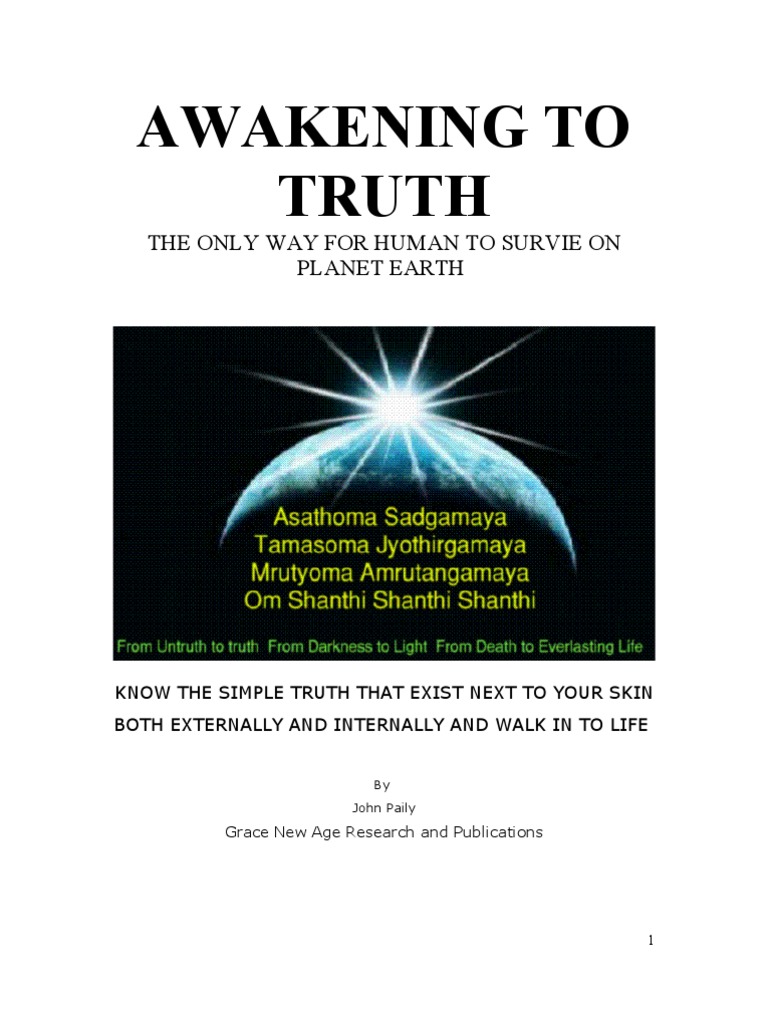 Awakening To Truth | Download Free PDF | Gravity | Mass
