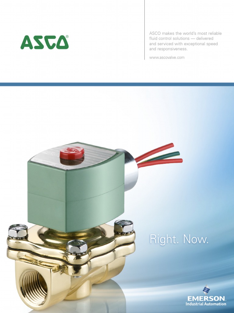 ตัวแทนจำหน่าย ASCO Solenoid Valves | PDF | Valve | Cryogenics