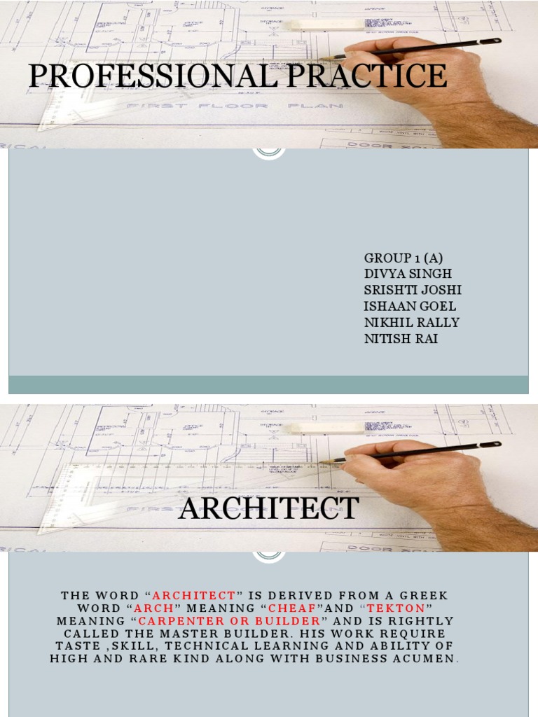 Architect Role & Responsibilities | PDF | Architect | Profession
