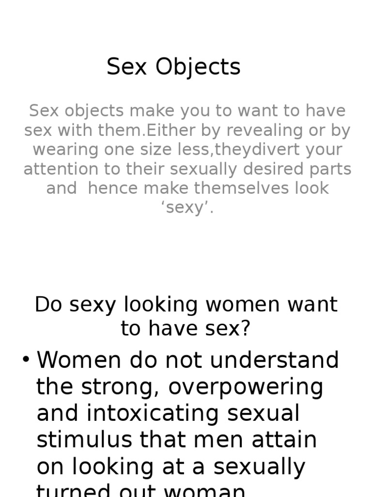 Do Sexy People Want Sex Pdf Human Sexual Activity Senses