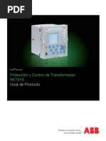 Especificaciones RED670 | PDF | Relé | Microsoft Windows