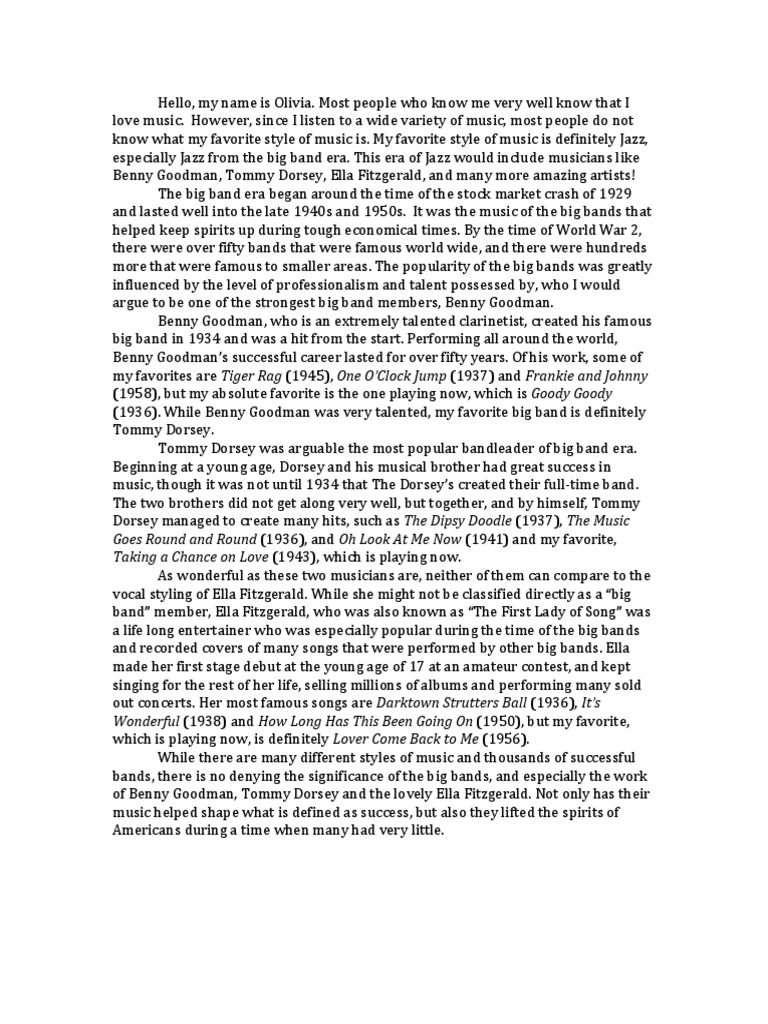 Favorite Things Script | PDF | Jazz | Jazz Music