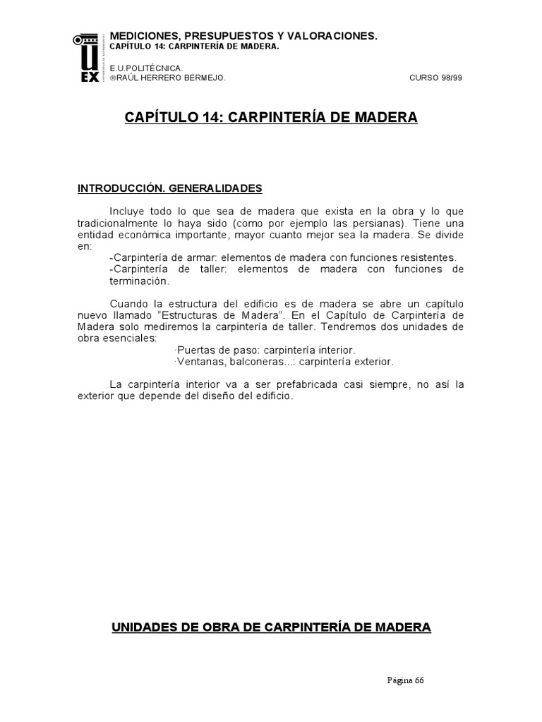 Carpinteria de Madera | PDF | Ventana | Carpintería