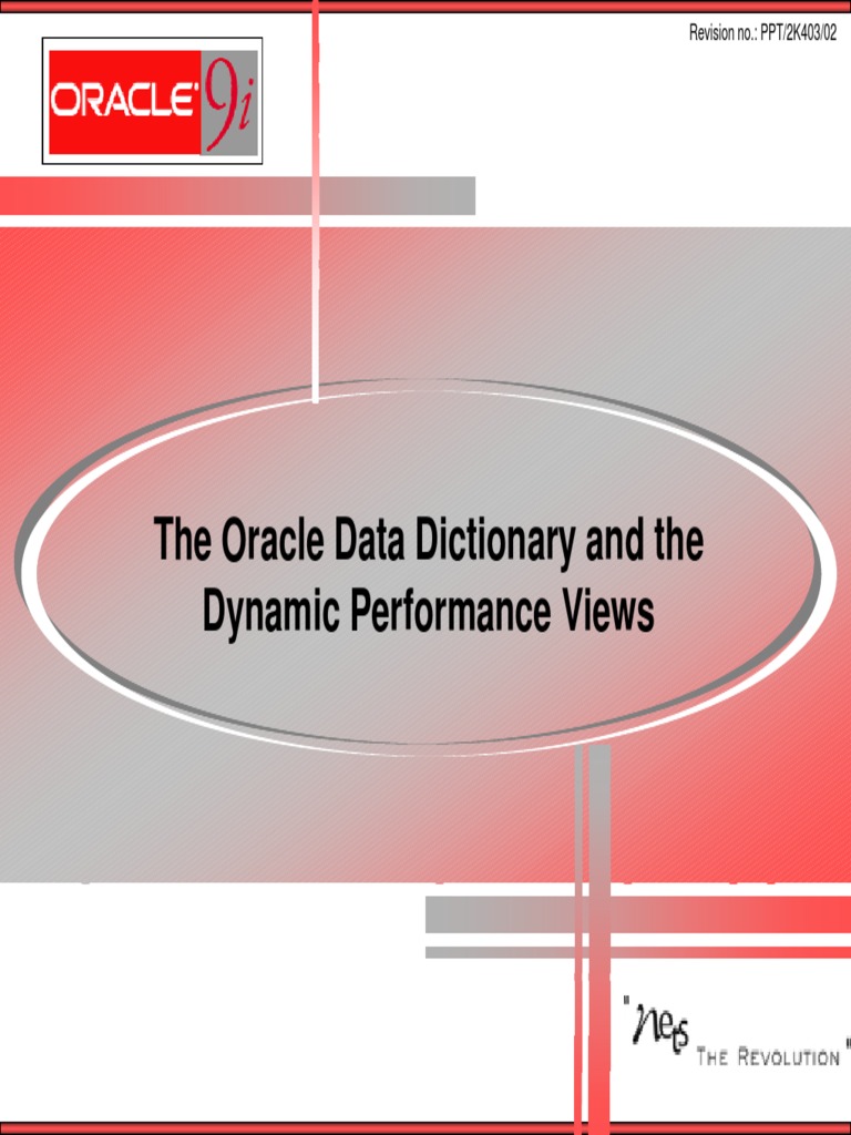 20 The Oracle Data Dictionary and The Dynamic Performance | Download Free PDF | Data Management ...