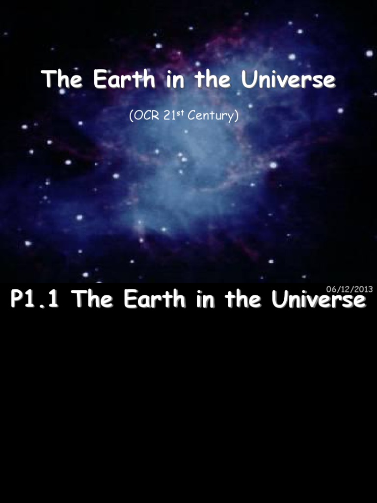 Understanding Earth's Place in the Universe | PDF | Plate Tectonics ...
