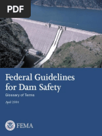 Dam Terminology Glossary | PDF | Dam | Spillway