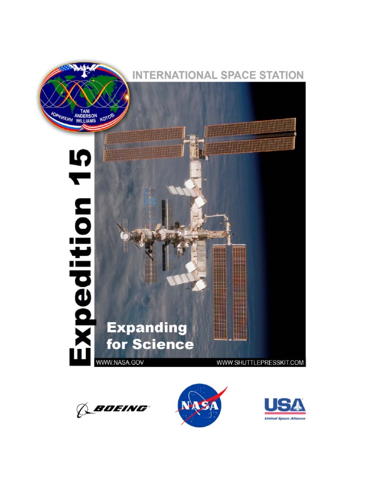 NASA ISS Expedition 15 Press Kit | PDF
