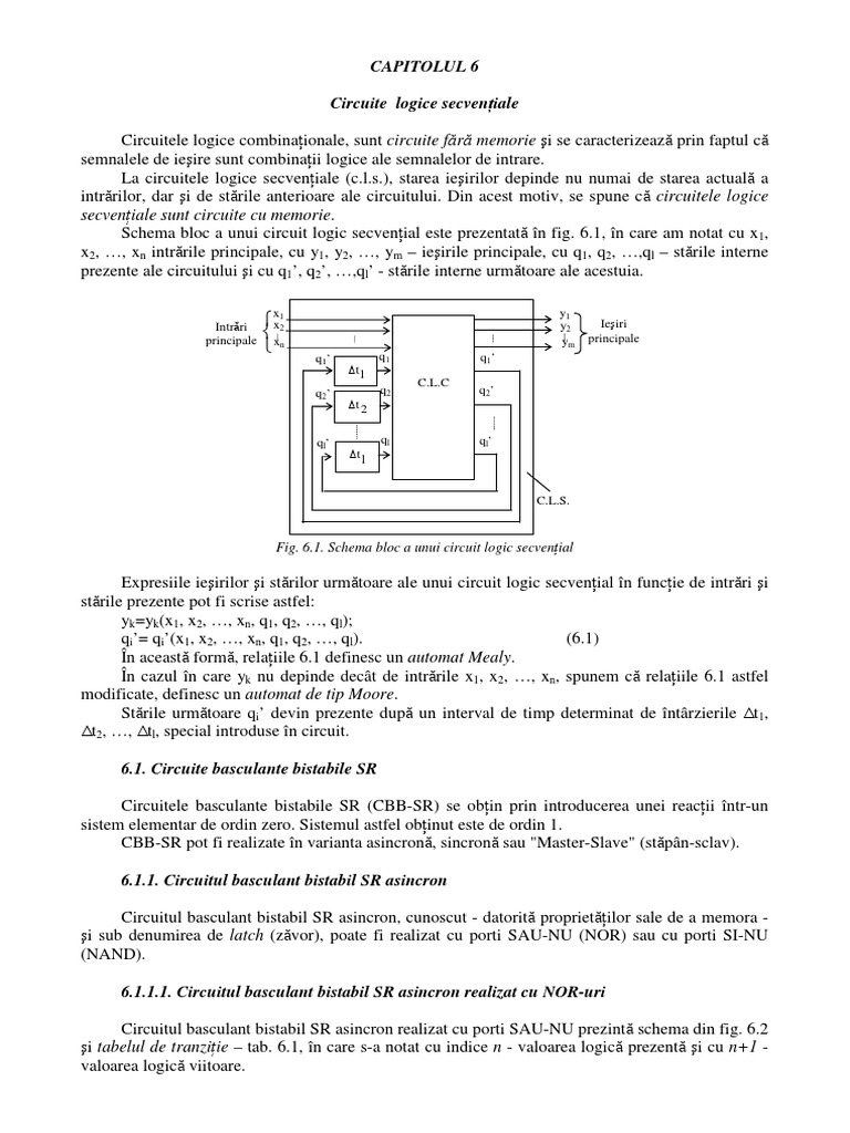 Circuite Logice Secventiale | PDF