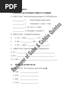 Rapid Mathematics Assessment Grade 2 | PDF | Arithmetic | Elementary ...