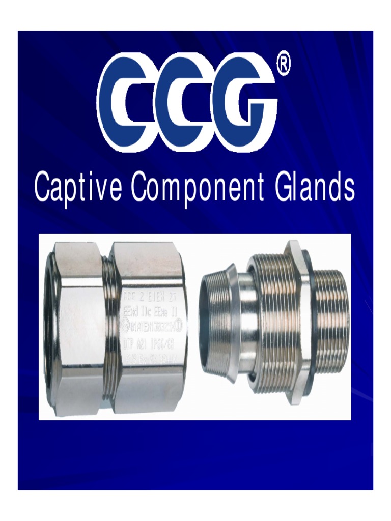 Cable Glands in Hazardous Areas CCG Presentation | Electrical ...