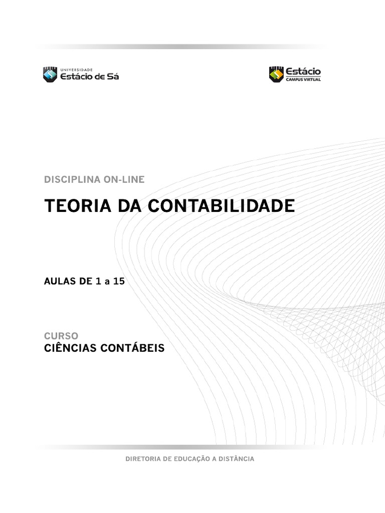 Aulas Teoria Da Contabilidade | PDF | Princípios contábeis geralmente ...