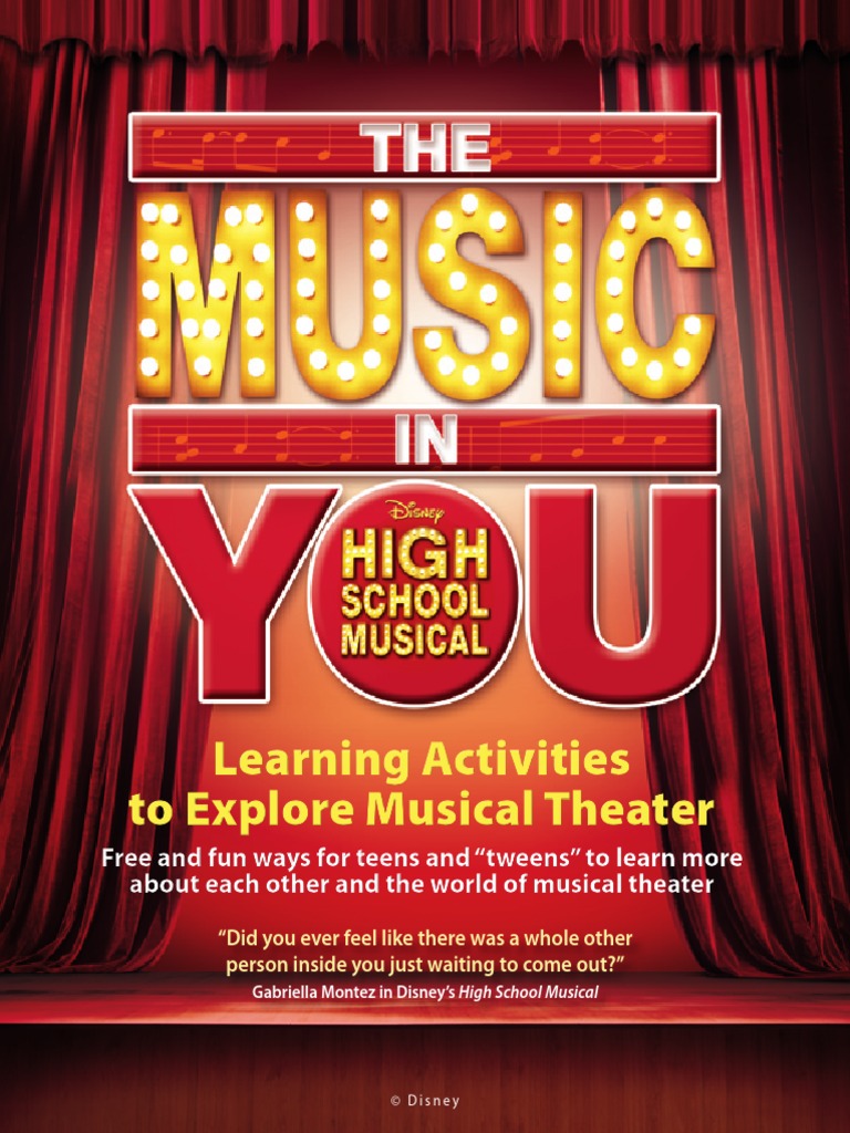 Learning Activities To Explore Musical Theater | PDF | Musical Theatre ...