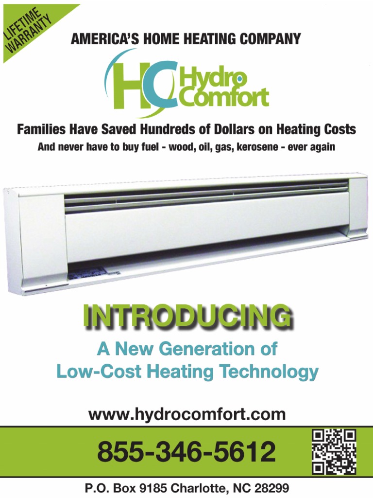 Hydro Comfort: Efficient Room Heating Solutions | PDF | Hvac | Thermostat