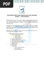 Basic SACS Training | PDF | Structural Engineering | Structural Load