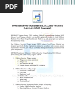 Basic SACS Training | PDF | Structural Engineering | Structural Load