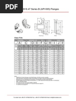 ASME B16 - Gasket Color Code | PDF