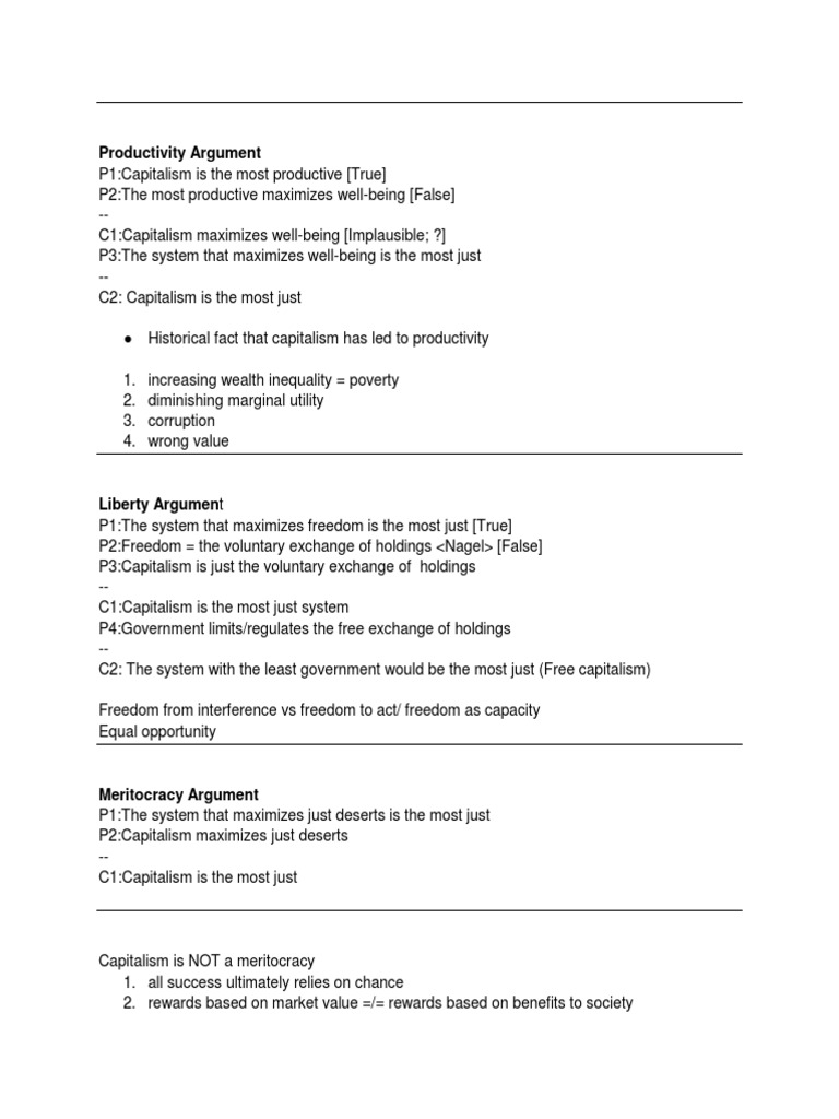 Economic Philosophy | PDF