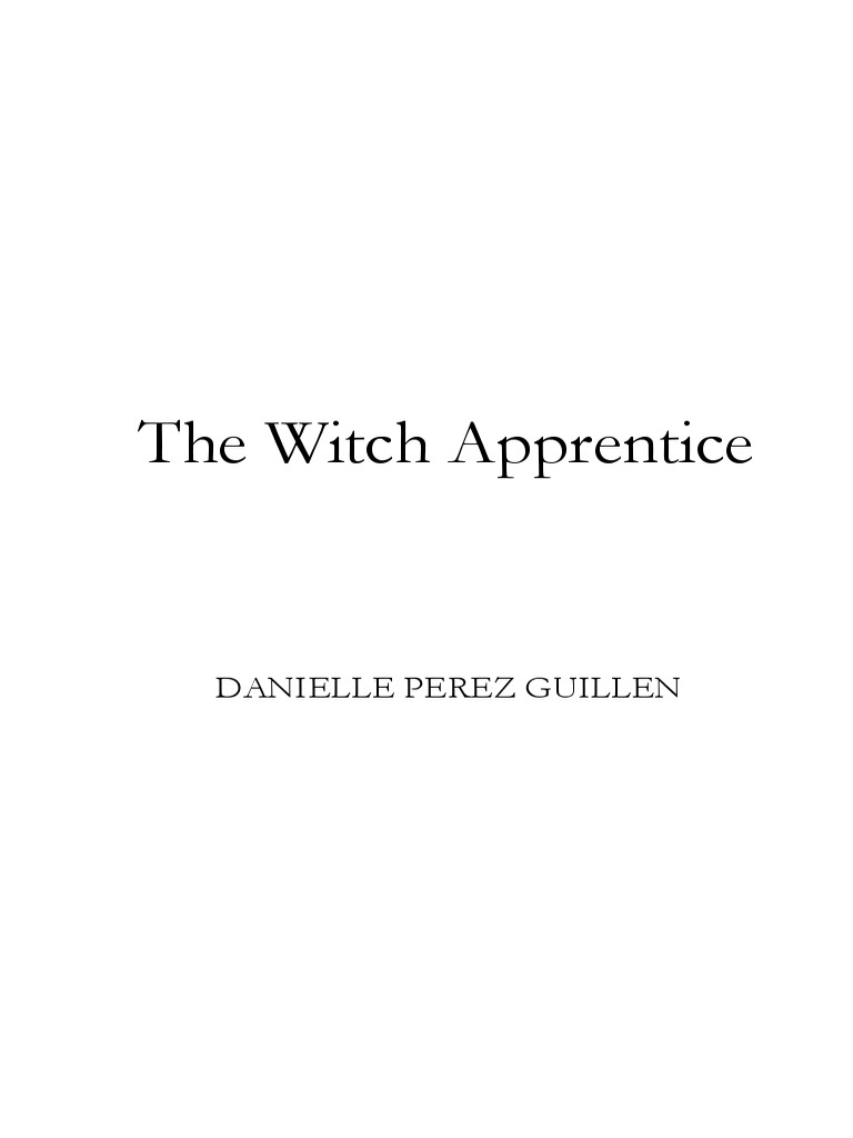 The Witch Apprentice | PDF | Witchcraft | Magic (Paranormal)