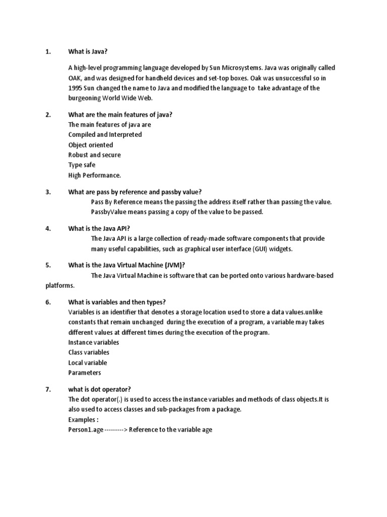 Java Q Pdf Class Computer Programming Method Computer Programming