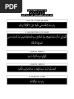 Dua For Going in and Outside The House | PDF