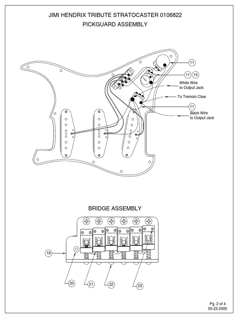 Hendrix Wiring | PDF | Celtic Musical Instruments | Music Technology