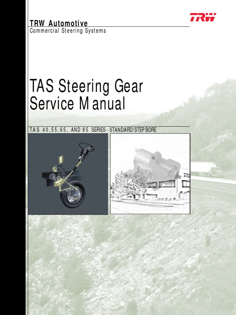 TRW Steering Box Service Manual | Download Free PDF | Steering ...