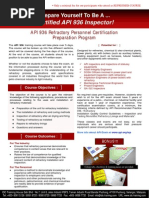 API 936 Refractory Standards Overview | PDF
