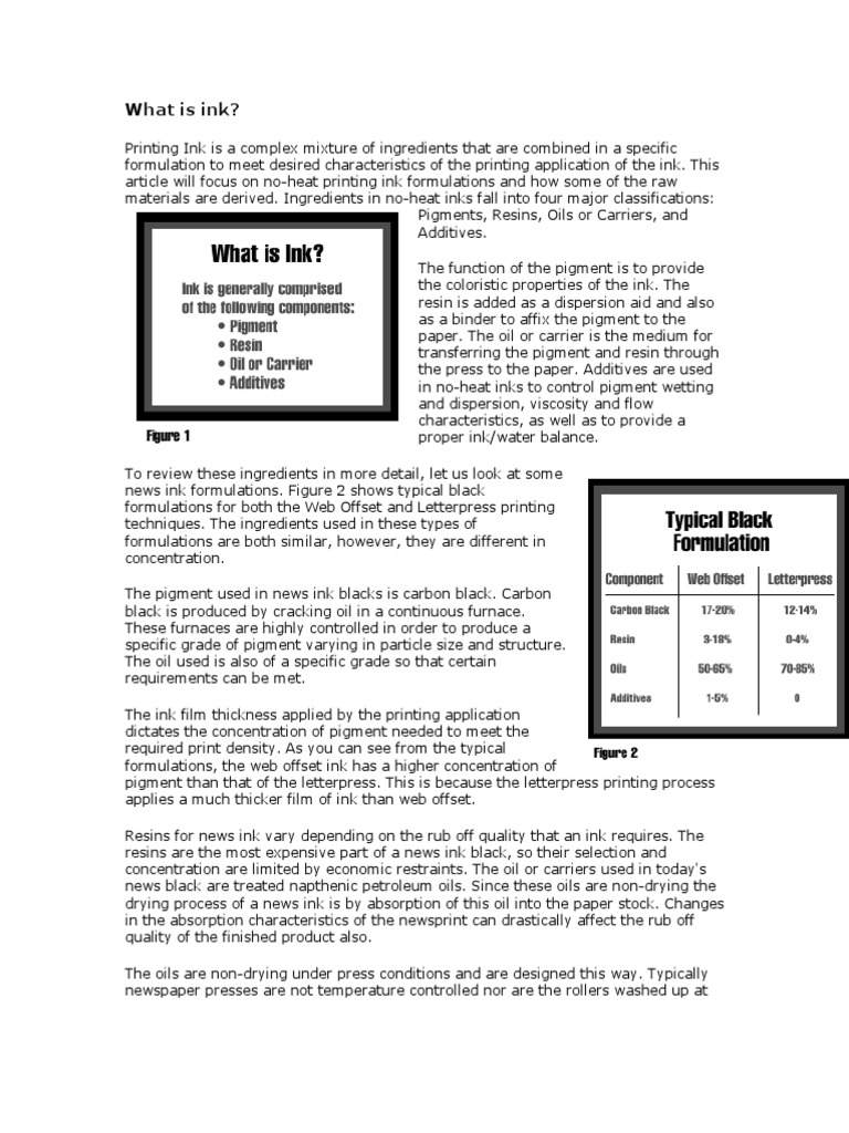 Ink | PDF | Ink | Materials