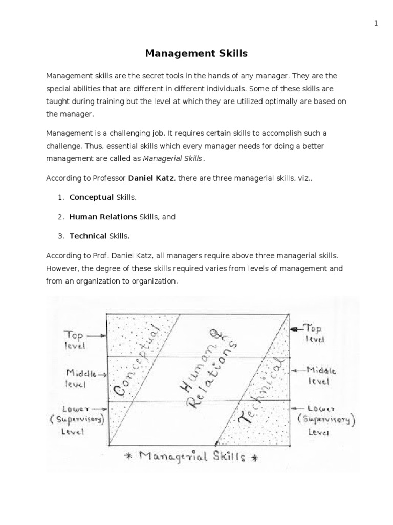 Management Skills | PDF | Emergence | Communication