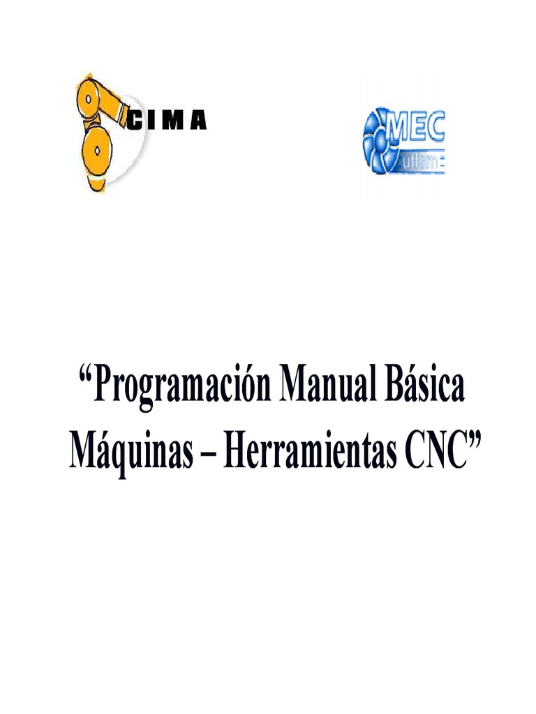Programacion Basica Manual Torno CNC Modo de Compatibilidad PDF | PDF ...