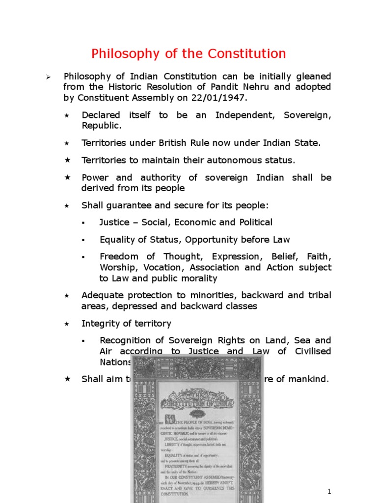 5 - Philosophy of The Constitution | PDF | Political Charters | Justice