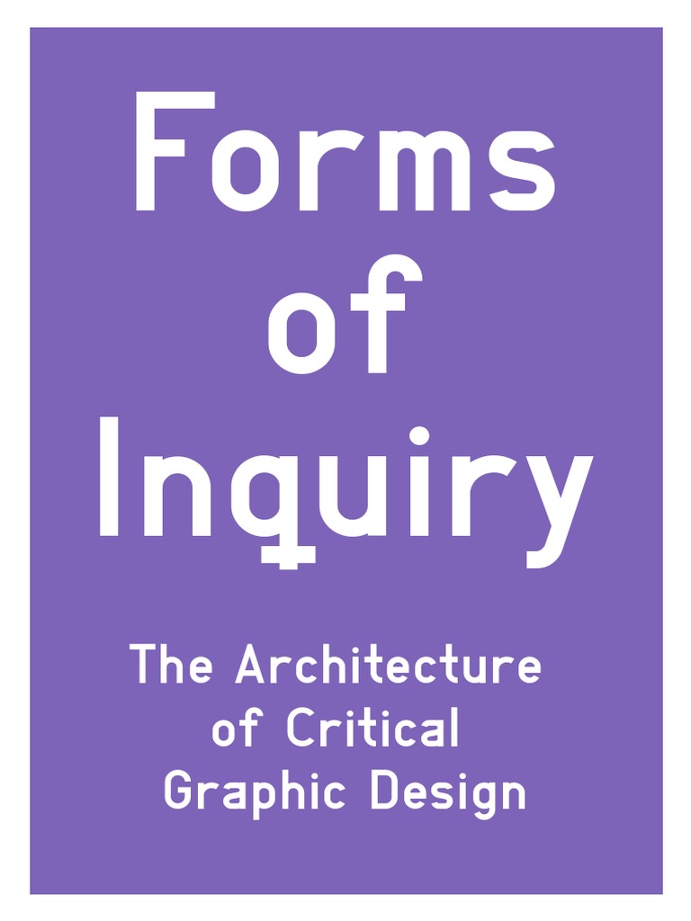 Forms of Inquiry | PDF