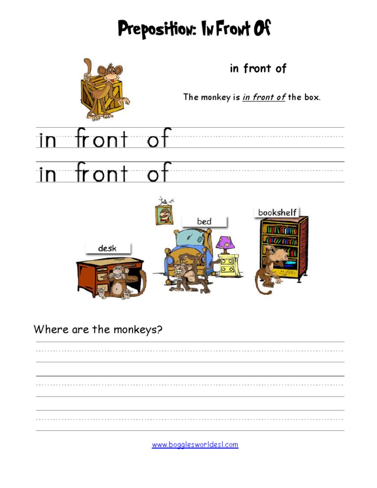 Preposition Front | PDF
