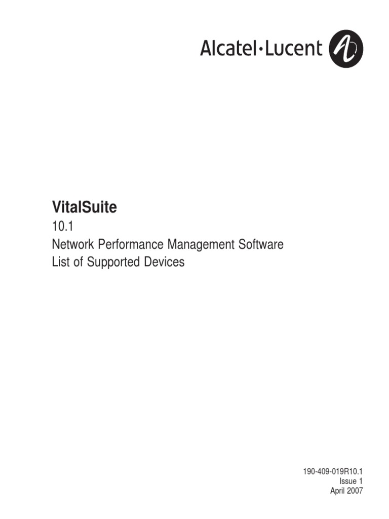 VitalNet Supported Devices | PDF | Asynchronous Transfer Mode ...