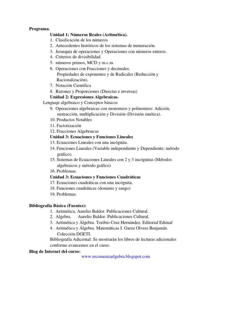 Program Algebra | PDF