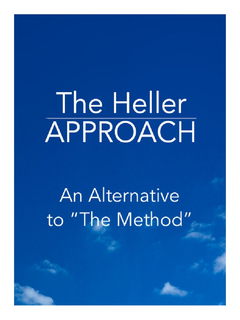 The Heller Approach Media Kit | PDF | Audition | Anxiety